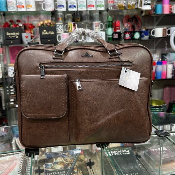 PASTA DE NOTEBOOK MARROM – Authentic